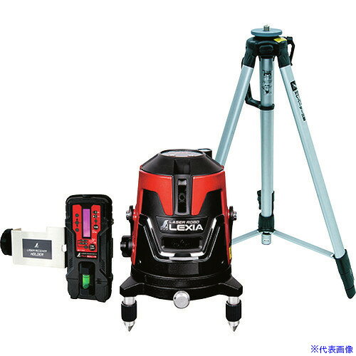 オレンジブック トラスコ中山　TRUSCOシンワ レーザーロボ LEXIA 51 レッド 受光器・三脚セット 〔品番:70945〕[ 注番:2866282]特長●床から15mmの位置で横ライン照射ができます。●光の強さを3段階で切り替えでき...