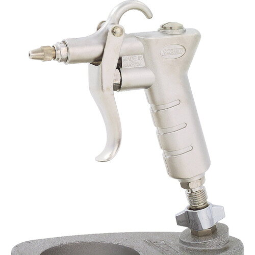 オレンジブック トラスコ中山　TRUSCO近畿 エアーダスターガンレバー式 1/4 ノズル口径2mm ノズル長24mm 〔品番:K601R0〕[ 注番:2924561]特長●エアホース接続ニップルは上下両用可能な2WAY方式です。●レバー操...