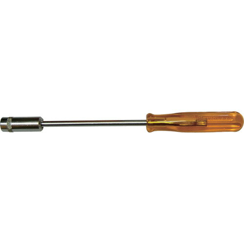 オレンジブック トラスコ中山　TRUSCOBROWN ナットドライバー 対辺8mm 軸長125mm 全長210mm 〔品番:D868〕[ 注番:2953064]特長●六角ボルト・ナット着脱専用です。用途●奥まった場所のボルト・ナットの着脱。...