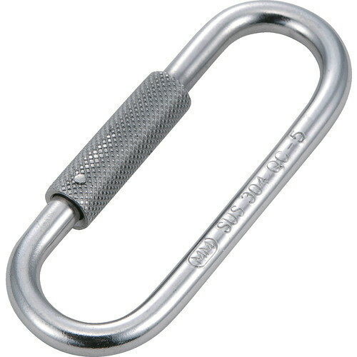 オレンジブック トラスコ中山　TRUSCOTRUSCO クイックキャッチ ステンレス製 スライド式 5mm 1個入 〔品番:TQC5〕[ 注番:3008568]特長●ねじ式ではなく、ばねの力を利用したスライド式で、振動に強く、作業性が向上し...