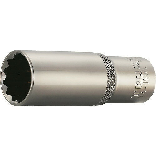 オレンジブック トラスコ中山　TRUSCOTRUSCO ディープソケット 12角タイプ 差込角12.7 対辺19mm 〔品番:T419WL〕[ 注番:3019683]特長●ノンクロムメッキ処理で、環境に優しいです。●12角設計で、作業しやす...