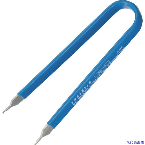 オレンジブック トラスコ中山　TRUSCOENGINEER 基板コネクター抜き 〔品番:SS10〕[ 注番:3027228]特長●精密加工された先端が基板コネクタを確実に保持し、ハウジングのコジリや断線の心配なく、垂直にスムーズに引き抜くこ...