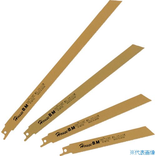 オレンジブック トラスコ中山　TRUSCOハウスB.M バイメタルセーバーソーブレード 10枚入り 200×18 〔品番:BS2018〕[ 注番:3028674]特長●折れにくく欠けにくいので、取り替えの手間が省けます。●刃先はコバルトハイ...