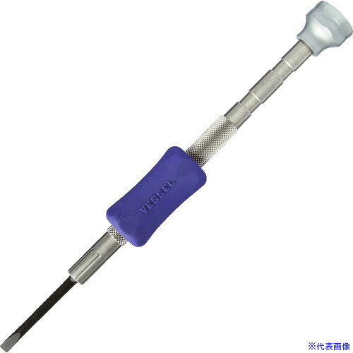 オレンジブック トラスコ中山　TRUSCOVESSEL 精密ドライバーTD51 -2.3×22 〔品番:TD512.3〕[ 注番:3028976]特長●クッショングリップはハンドルを自在にスライドできるので、使いやすいお好みの位置に移動でき...