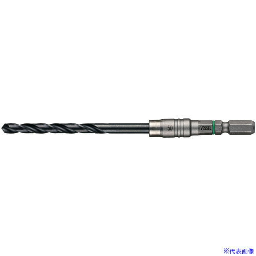 オレンジブック トラスコ中山　TRUSCOVESSEL クッションドリル鉄工用AMD 5.0mm 〔品番:AMD5.0〕[ 注番:3037347]特長●樹脂リングが芯振れ・ガタつきを抑制し、正確な穴あけを実現します。●芯振れ激減で高速穴あけ...