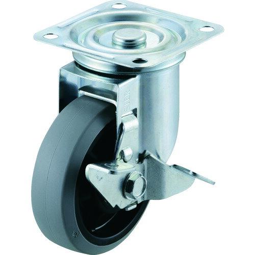 オレンジブック トラスコ中山　TRUSCOワコーパレット エアーキャスター(自在車ストッパー付) 100mm ウレタン車 〔品番:AMG100GUDS〕[ 注番:3052478]特長●軽く動き、疲労が軽減できます。●自重が軽く搬送時のスムー...