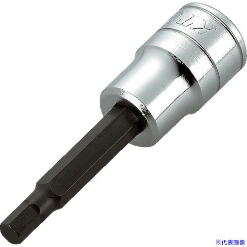 オレンジブック トラスコ中山　TRUSCOKTC 9.5sq.ヘキサゴンビットソケット9mm 〔品番:BT309〕[ 注番:3077616]特長●ビット部は差込式で交換が可能です。●スタンダードタイプです。●差込角側は応力の集中を防ぐパワー...