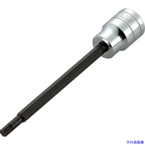 オレンジブック トラスコ中山　TRUSCOKTC 12.7sq.ロングヘキサゴンビットソケット6mm 〔品番:BT406L〕[ 注番:3077985]特長●ビット部は差込式で交換が可能です。●ロングタイプです。●差込角側は応力の集中を防ぐパ...