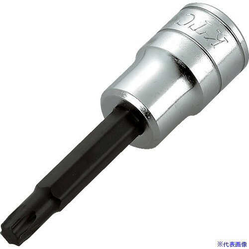 オレンジブック トラスコ中山　TRUSCOKTC 9.5sq.T型トルクスビットソケット T25 先端寸法4.40mm 〔品番:BT3T25〕[ 注番:3078230]特長●ビット部は差込式で、交換が可能です。●差込角側は応力の集中を防ぐパ...