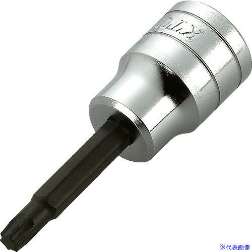 オレンジブック トラスコ中山　TRUSCOKTC 12.7sq.T型トルクスビットソケットT55 〔品番:BT4T55〕[ 注番:3078507]特長●ビット部は差込式で、交換が可能です。●差込角側は応力の集中を防ぐパワーフィット形状を採用...