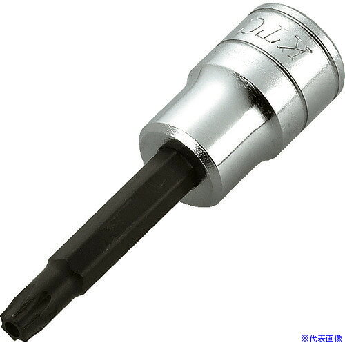 オレンジブック トラスコ中山　TRUSCOKTC 9.5sq.T型いじり止めトルクスビットソケットT30 〔品番:BT3T30H〕[ 注番:3078680]特長●ビット部は差込式で、交換が可能です。●T型いじり止め形状・スタンダードタイプで...
