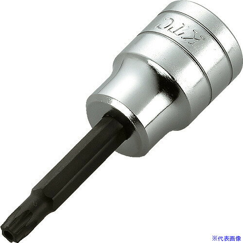 オレンジブック トラスコ中山　TRUSCOKTC 12.7sq.T型いじり止めトルクスビットソケットT55 〔品番:BT4T55H〕[ 注番:3078931]特長●ビット部は差込式で、交換が可能です。●T型いじり止め形状・スタンダードタイプ...