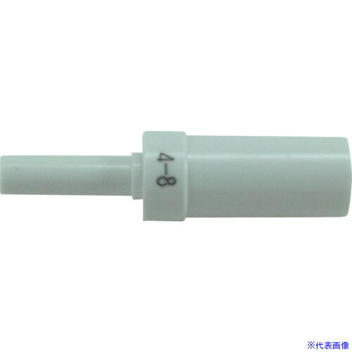 オレンジブック トラスコ中山　TRUSCOチヨダ チューブ継手 ファイブ異径ジョイント W(白) 4mm×8mm 〔品番:FR48JW〕[ 注番:3094553]特長仕様●流体温度(℃)：-5〜60℃(空気)、5〜40℃(水)●使用流体：空...