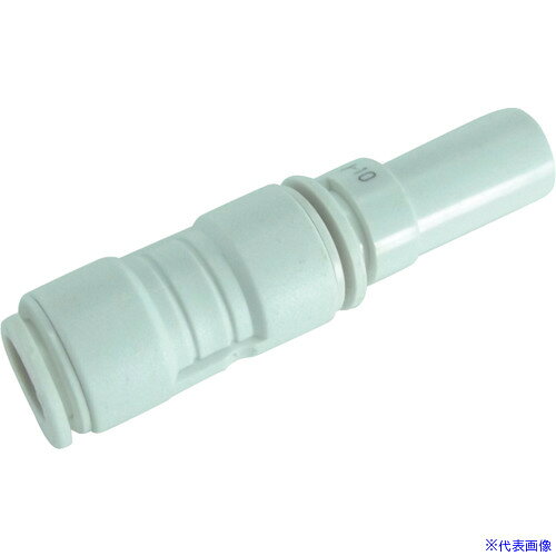 オレンジブック トラスコ中山　TRUSCOチヨダ チューブ継手 ファイブレデューサ W(白) 8mm(チューブ)×10mm 〔品番:FR810RCW〕[ 注番:3094791]特長仕様●適合チューブ外径D1(mm)：8●適合チューブ外径D2...
