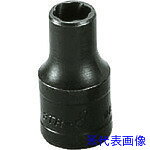 オレンジブック トラスコ中山　TRUSCOTONE ツイストソケット トルネードソケット 17mm 差込角9.5mm 〔品番:3TR17〕[ 注番:3109909]特長●ボルト・ナットの六角部がひどくナメたり、サビ付いたりしてソケットやめが...