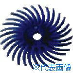 オレンジブック トラスコ中山　TRUSCO3M ラジアル・ブリッスルディスク #400相当 青 14.3mm 〔品番:BRDISC400916〕[ 注番:3111148]特長●高い研磨力と優れた柔軟性で簡単バリ取りが可能です。●毛抜けしない...