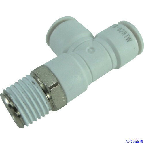 オレンジブック トラスコ中山　TRUSCOチヨダ ホース継手 ファイブメイルランティ W(白) 8mm・R1/4 〔品番:F802RTW〕[ 注番:3137171]特長●PBT樹脂を採用し、スパッタ等の延焼事故を防止。●空気圧汎用型継手では...