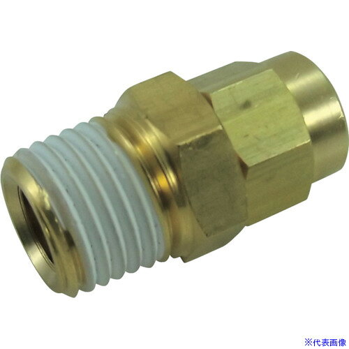 オレンジブック トラスコ中山　TRUSCOチヨダ ホースニップル 6mm・R1/4 〔品番:H42M〕[ 注番:3138054]特長●袋ナットによる締め込み式ですのでホースバンド等による締め付けより確実です。●ホース内空気流量を最大限活用で...