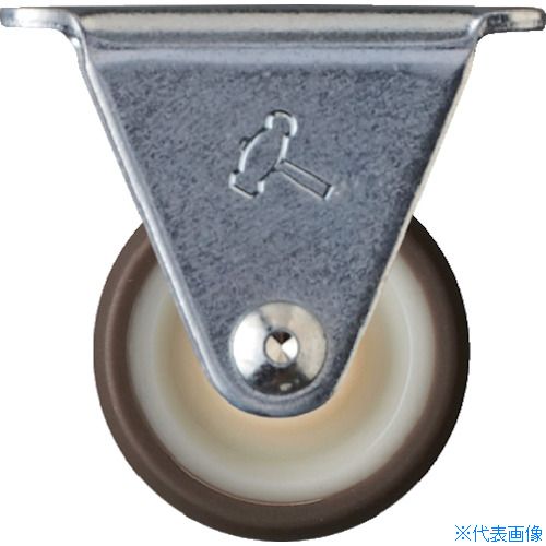 オレンジブック トラスコ中山　TRUSCOハンマー プレート式 固定 キャスター 29X0 ウレタン車(熱可塑性) 25mm 軽荷重 〔品番:420RUR25〕[ 注番:3158705]特長●最も生産量が多く、様々な場所で使用されています。...