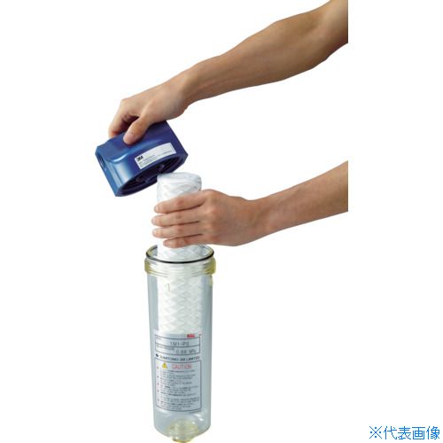 オレンジブック トラスコ中山　TRUSCO3M 水処理用糸巻きフィルターカートリッジ 3μm 30インチ 〔品番:DPPPA3A〕[ 注番:3201929]特長●密度勾配を持ち、微粒子を効率良く捕捉します。●ポリプロピレン製の糸巻きタイプの...