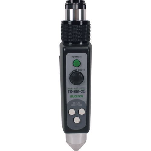 オレンジブック トラスコ中山　TRUSCOスギトー ハンディミクロメーター 〔品番:TSHM25〕[ 注番:3211959]特長●プリズム内蔵の正立像型です。●精密スケールを標準装備しています。●LEDの光量調整、マルチライティングが可能で...