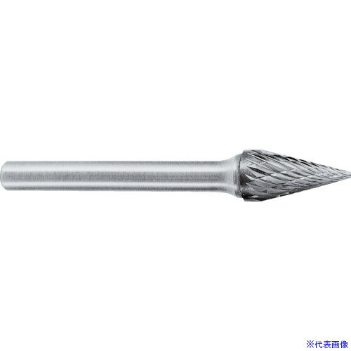 オレンジブック トラスコ中山　TRUSCOスーパー スーパー超硬バー シャンク径6mm(円錐型)シングルカット 刃径6.0 刃長12.7 〔品番:SB5C01S〕[ 注番:3217469]特長●独自開発の刃形状により、高速回転使用時にバーが...