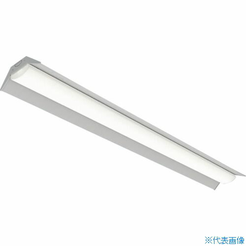 オレンジブック トラスコ中山　TRUSCOIRIS ラインルクスLX3 笠付トラフ型 40形 W156 6425lm 〔品番:LX317064WRTR40〕[ 注番:3224938]特長●フラットな発光面を採用したことにより、眩しさを軽減し...