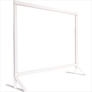 オレンジブック トラスコ中山　TRUSCOシンエイ PGバリアスタンドプラス 600 ホワイト 〔品番:PGBSP600W〕[ 注番:3230859]特長●ウイルス感染対策、飛沫感染防止パネルです。●受付やパーテーションに最適です。●下部の...