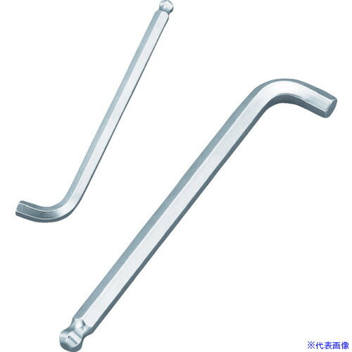 オレンジブック トラスコ中山　TRUSCOTONE ボールポイント六角棒レンチ マスターツール首下ショートボールポイントL形レンチ 対辺寸法3mm 〔品番:BS03S〕[ 注番:3231160]特長●高トルク、耐久力、耐摩耗性を高める特殊合...