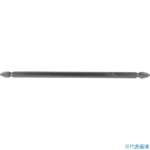 オレンジブック トラスコ中山　TRUSCO近江 六角6.35 溝9差込 Wビット +2 全長150 硬度N 〔品番:V17W2150〕[ 注番:3232328]特長●専用特殊鋼を用いることで靱性を高め、耐久性を向上させています。●自動車産業...