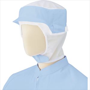 オレンジブック トラスコ中山　TRUSCOミドリ安全 食品キャップ SC03B(天井メッシュタイプ) ブルー フリー 〔品番:SC03BF〕[ 注番:3238255]特長●額はパイル地の汗取り仕様です。●マスクを掛けるマジック付きです。●眼...