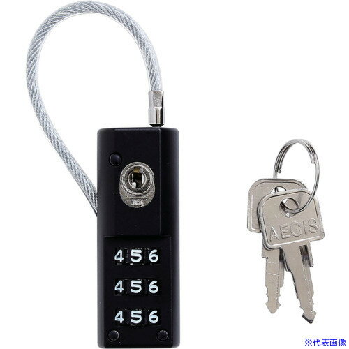 オレンジブック トラスコ中山　TRUSCOWAKI カギ付ダイヤル錠 IB−142 〔品番:IB142〕[ 注番:3243579]特長●錠ひとつでダイヤル符号とカギの2つの解錠が可能です。●解除番号を忘れても付属のキーで解除できます。●ひと...