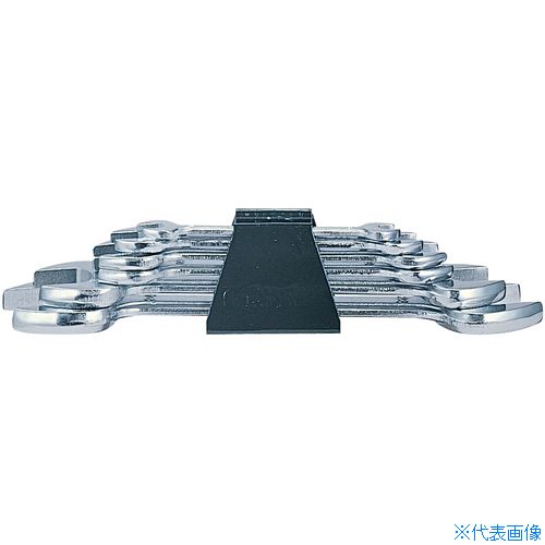 オレンジブック トラスコ中山　TRUSCOHOZAN 6丁組スパナセット 〔品番:W521〕[ 注番:3258564]特長●設備機械・自動車などの整備に最適です。仕様●セット内容(mm)：5.5×7、8×10、11×13、12×14、17×...