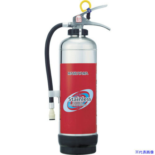 オレンジブック トラスコ中山　TRUSCOマルヤマ CO2加圧式粉末3kg 〔品番:AHA10SUS〕[ 注番:3281523]特長●ステンレスの耐久性でサビによる破裂などを防ぎます。●サビにくいので、塩害地区の工場・事業所や水回りに最適で...