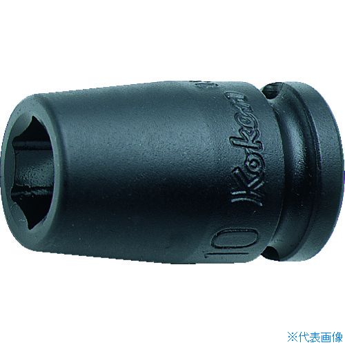 オレンジブック トラスコ中山　TRUSCOKo−ken インパクトソケット 対辺8 差込角9.5 全長32 〔品番:13400M8〕[ 注番:3299104]特長●ボルト／ナットに接する開口部(6角)はもちろんのこと、差込側の四角駆動部にも...