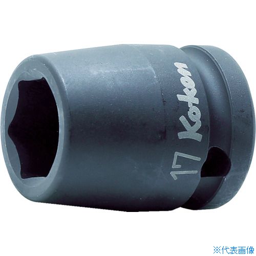 オレンジブック トラスコ中山　TRUSCOKo−ken インパクトソケット 対辺19 差込角12.7 全長38 〔品番:14400M19〕[ 注番:3299350]特長●ボルト／ナットに接する開口部(6角)はもちろんのこと、差込側の四角駆動...