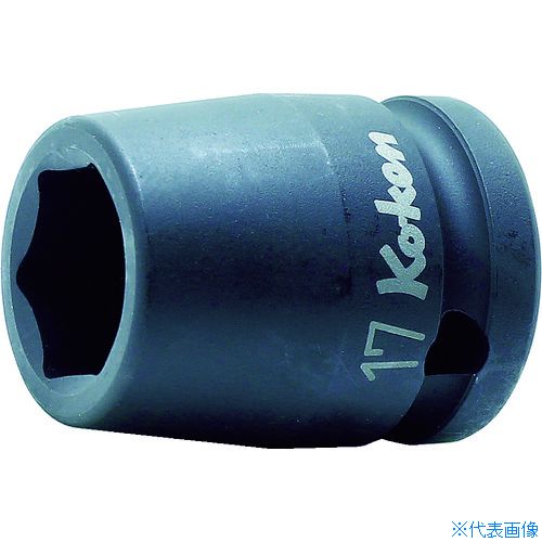 オレンジブック トラスコ中山　TRUSCOKo−ken インパクトソケット 対辺8 差込角12.7 全長38 〔品番:14400M8〕[ 注番:3299449]特長●ボルト／ナットに接する開口部(6角)はもちろんのこと、差込側の四角駆動部に...