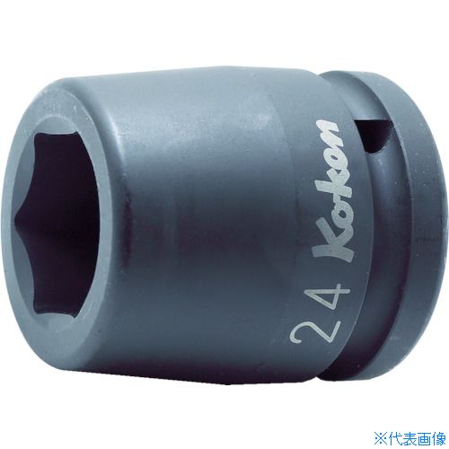 オレンジブック トラスコ中山　TRUSCOKo−ken インパクトソケット 対辺22 差込角19.0 全長50 〔品番:16400M22〕[ 注番:3299694]特長●ボルト／ナットに接する開口部(6角)はもちろんのこと、差込側の四角駆動...