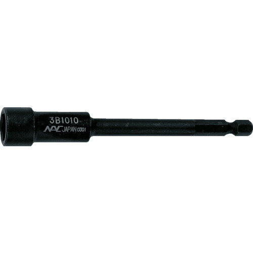 オレンジブック トラスコ中山　TRUSCOナック ドライバーソケット 差込6.35x対辺10mmx100L 〔品番:3B1010〕[ 注番:3302334]特長●インパクトレンチでの締め付けに対し、耐久性の高い特殊鋼を使用しています。●電動...