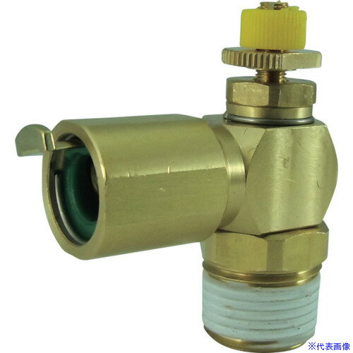 オレンジブック トラスコ中山　TRUSCOチヨダ タッチHスピードコントローラα(金属)メーターアウト8mm・R3/8 〔品番:C803SCHO〕[ 注番:3307794]特長●ストッパー部分への溶接スパッタの付着を防止するスリーブ付溶接治...