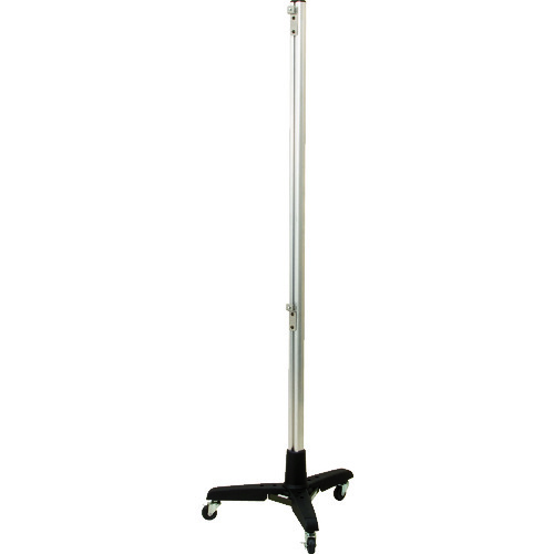 オレンジブック トラスコ中山　TRUSCOsaga ハンドライト用縦型スタンド キャスター付 ストロングライト用 〔品番:JVS40L〕[ 注番:3315797]特長●新型3脚の採用で安全性が向上しました。●樹脂・アルミを多用しデザインも格...