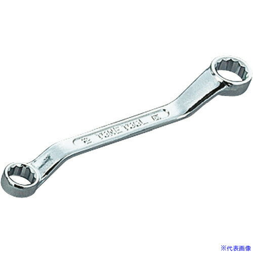 オレンジブック トラスコ中山　TRUSCOTONE ショートメガネレンチ 8X9mm 〔品番:M460809〕[ 注番:3316980]特長●柄部の曲がり角度が45°で全長が短いため、狭い箇所で周辺の障害物を避けて作業ができます。仕様●対辺...