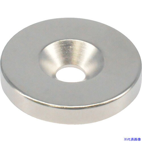オレンジブック トラスコ中山　TRUSCOMAGNA ネオジ磁石プレートキャッチ(丸形)(3個入) 〔品番:1NC24R〕[ 注番:3325202]特長●磁石の中で最強の磁場をもちます。用途●センサー、機構品の吸着用。仕様●表面磁束密度(T...