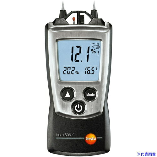 オレンジブック トラスコ中山　TRUSCOTESTO 材料水分計 testo 606ー2 ポケットラインシリーズ 〔品番:TESTO6062〕[ 注番:3337499]特長●ポケットサイズのコンパクトサイズでシンプルかつ使いやすい設計です。...