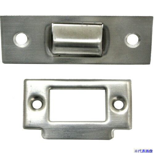 オレンジブック トラスコ中山　TRUSCOWAKI ステン三角ゴンベ BH−641 中 〔品番:BH641〕[ 注番:3338067]特長●開閉がスムーズにできます。●開き戸の簡易ラッチです。仕様●全長(mm)：54●色：ステンレス●サイズ...