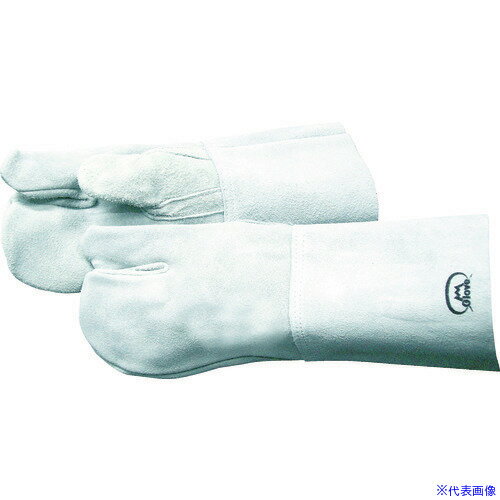 オレンジブック トラスコ中山　TRUSCO富士グローブ 溶接用3本指手袋 No.2B 〔品番:1111〕[ 注番:3345033]特長●耐熱性・耐久性に優れています。●袖部が15cmあり、腕まで保護します。用途●溶接・プレス作業に。仕様●色...