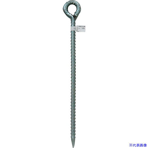 オレンジブック トラスコ中山　TRUSCOWAKI 異形打込丸環 15-219 13X450 〔品番:15219〕[ 注番:3352324]特長●テントの組み立てや区画ロープの設置などに使用できます。仕様●全長(mm)：457●幅(mm)：...