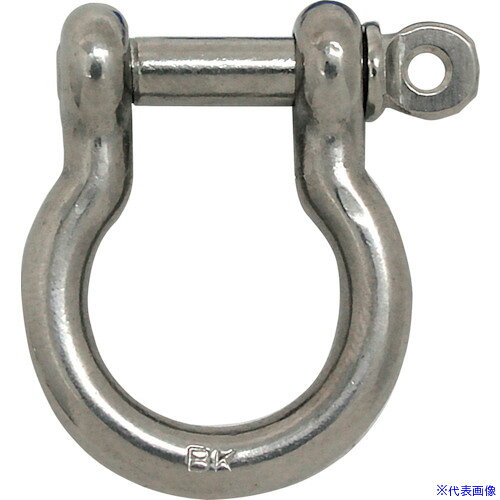 オレンジブック トラスコ中山　TRUSCOWAKI アンカーシャックル 15−327 ステン 6MM 〔品番:15327〕[ 注番:3355472]特長●船舶、土木、建築、機械等に使用される連結金具です。仕様●ねじ径：M6●使用荷重(kg)...