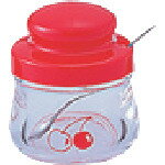 オレンジブック トラスコ中山　TRUSCORISU ブル−ム からし入れ R 〔品番:GBLT030〕[ 注番:3367945]特長●チェリーパターンのブルーム、食卓のロングセラーです。●手に馴染みやすい形です。用途●調味料などを詰め替えて...