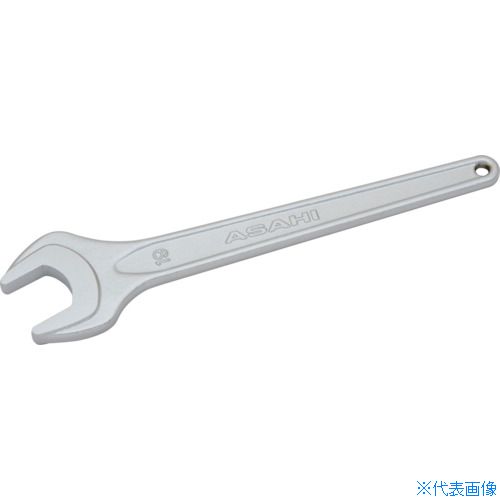 オレンジブック トラスコ中山　TRUSCOASH 丸形片口スパナ強力タイプJISH(メッキ)19mm 〔品番:SSP0019〕[ 注番:3368934]特長●丸形の強力級JIS H級で、あらゆるボルト・ナットの取り付け、取り外し作業に使用さ...